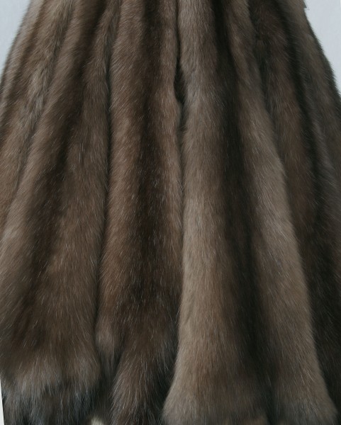 Russian Sable Skins in Tortora grey