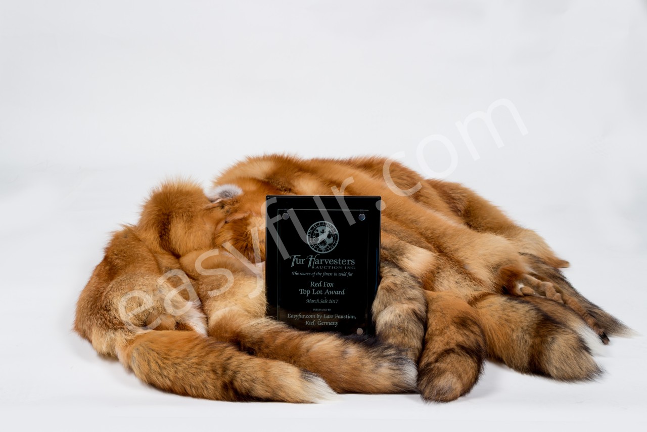 European Red Fox Skins and Canadian Red Fox Skins